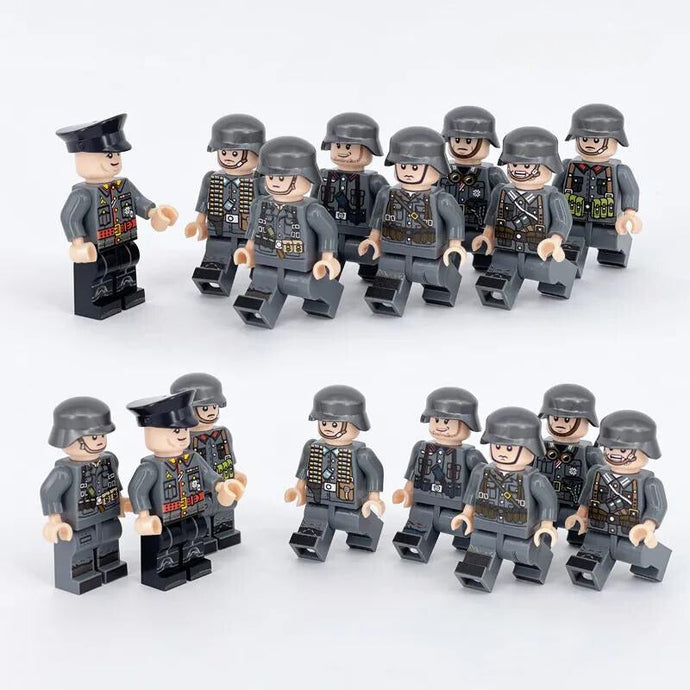 WWII - German Army 8 Man Squad - Mil-Blox – Mammoth Nation