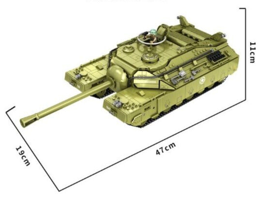 WWII - U.S. Army T-28 Super Tank - Legendary Series - Mil-Blox ...