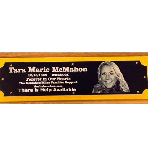 Custom Memorial Park Benches by Roudebush | 25% Member Discount